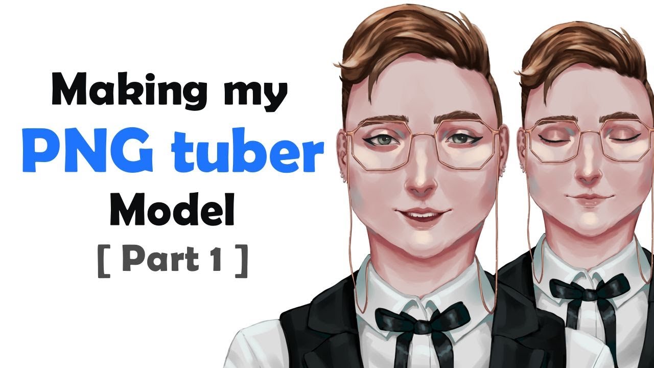 Making My PNG Tuber Model Part 1: Base Model and Expression + Basic ...