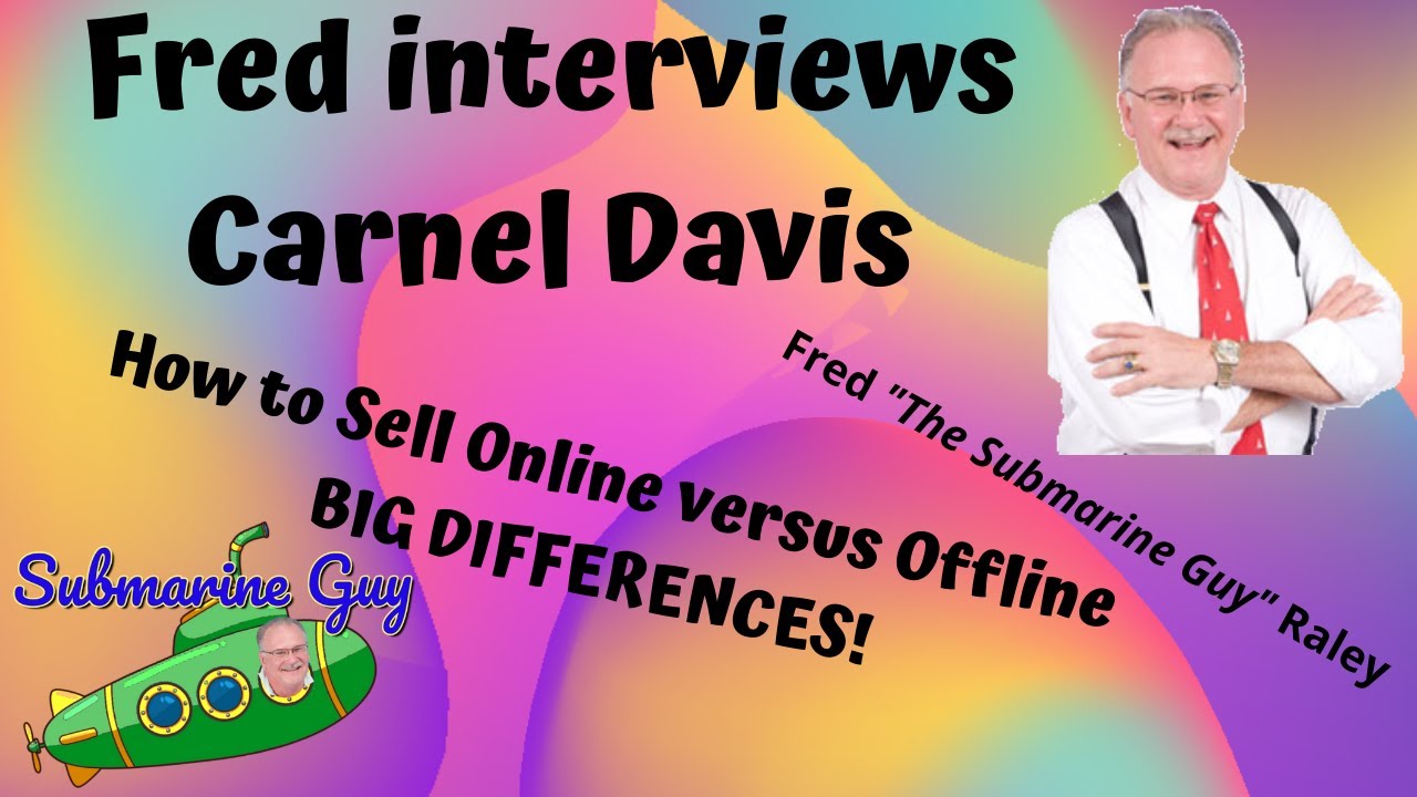Interview: Fred Raley with Carnel Joseph - Selling Differences Online ...