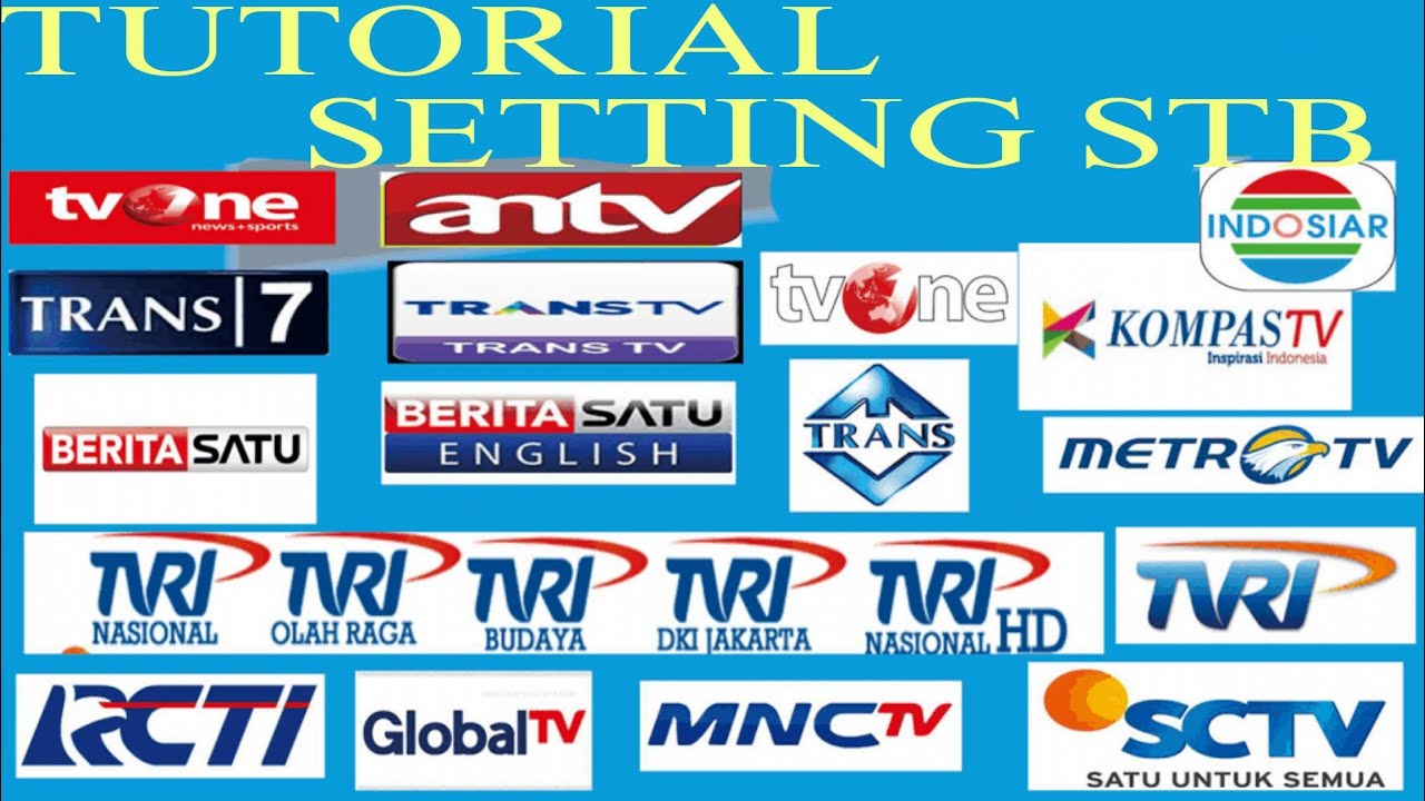 Penting Cara setting STB / set top box agar channel beraturan - YouTube