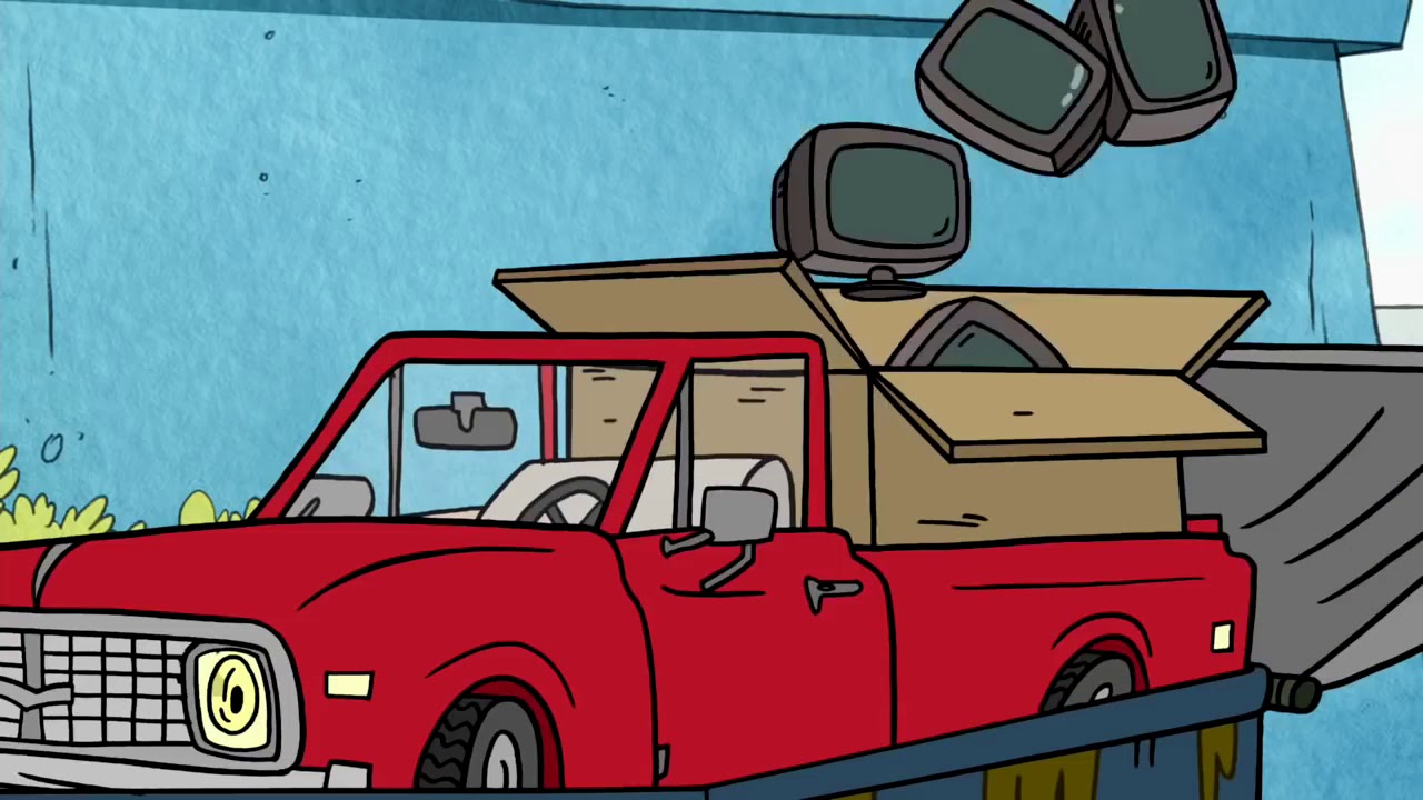 Regular Show-TV Store Warehouse - YouTube