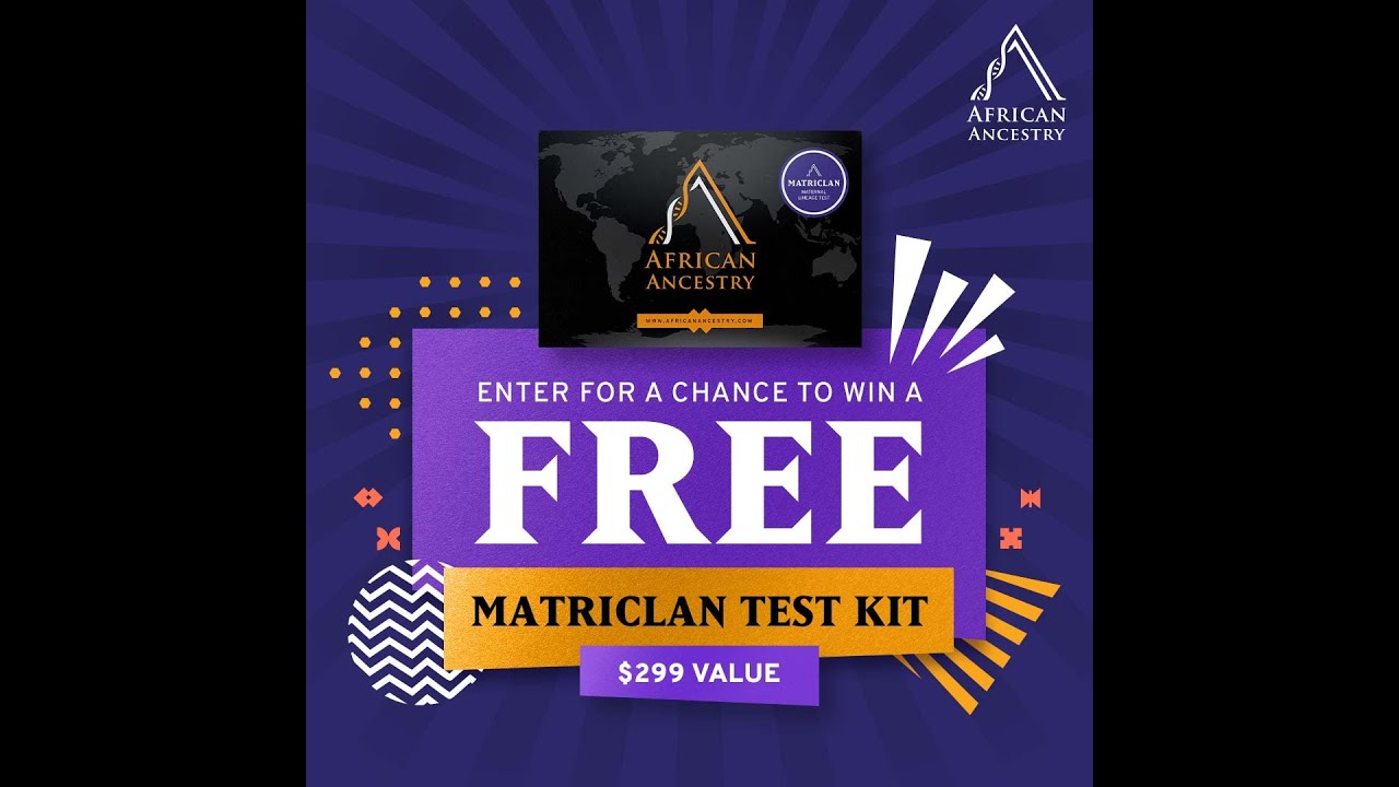 Enter for a Chance to Win a FREE Matriclan Test Kit! - YouTube
