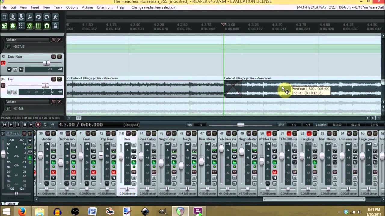 [Tutorial] Cockos Reaper - Control Panel & Tools - YouTube