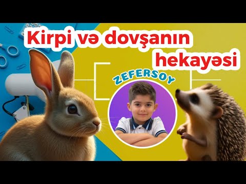 Tənbəl Dovşan və Çalışqan Kirpi #zefersoy @zefersoy