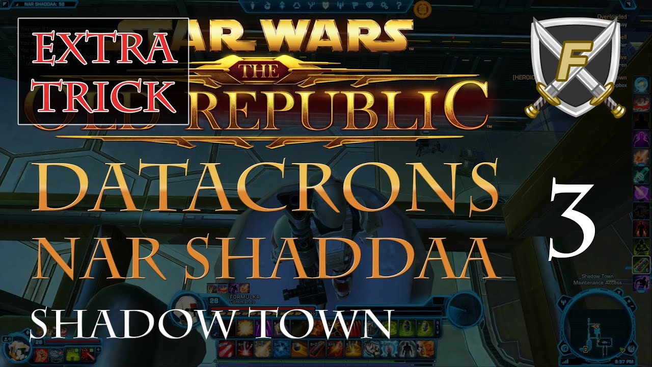 SWTOR Datacron: Nar Shaddaa #3: Shadow Town + trick to keep your sanity ...