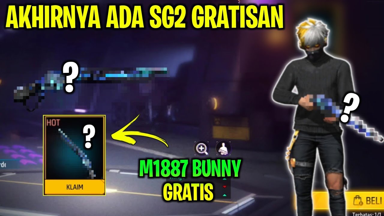 CARA MENDAPATKAN M1887 SG2 GRATIS! AKHIRNYA ADA SG2 GRATIS - SG 2 FF ...