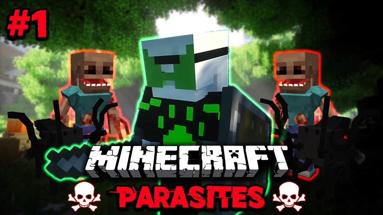 ¡CORRE QUE VIENEN LOS PARÁSITOS! | Minecraft Parasites - YouTube