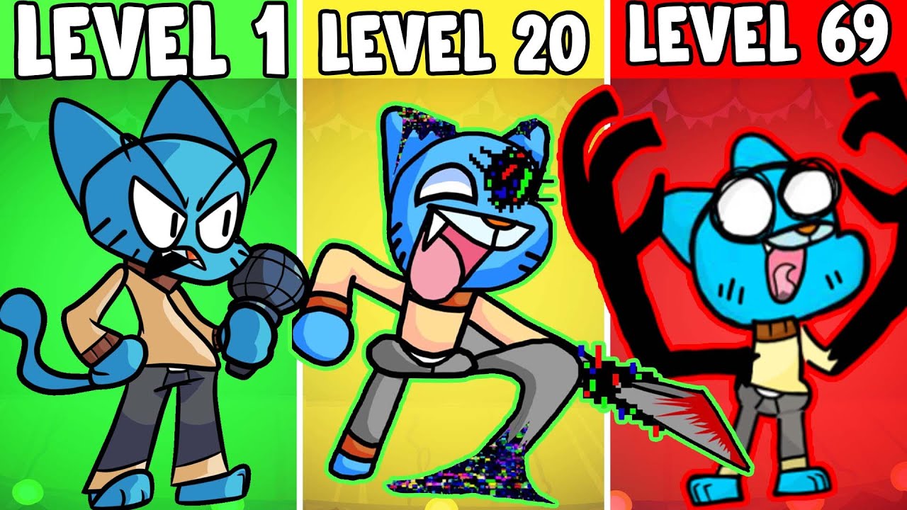 Gumball Compilation | FNF Character Test | Gameplay VS Playground ...