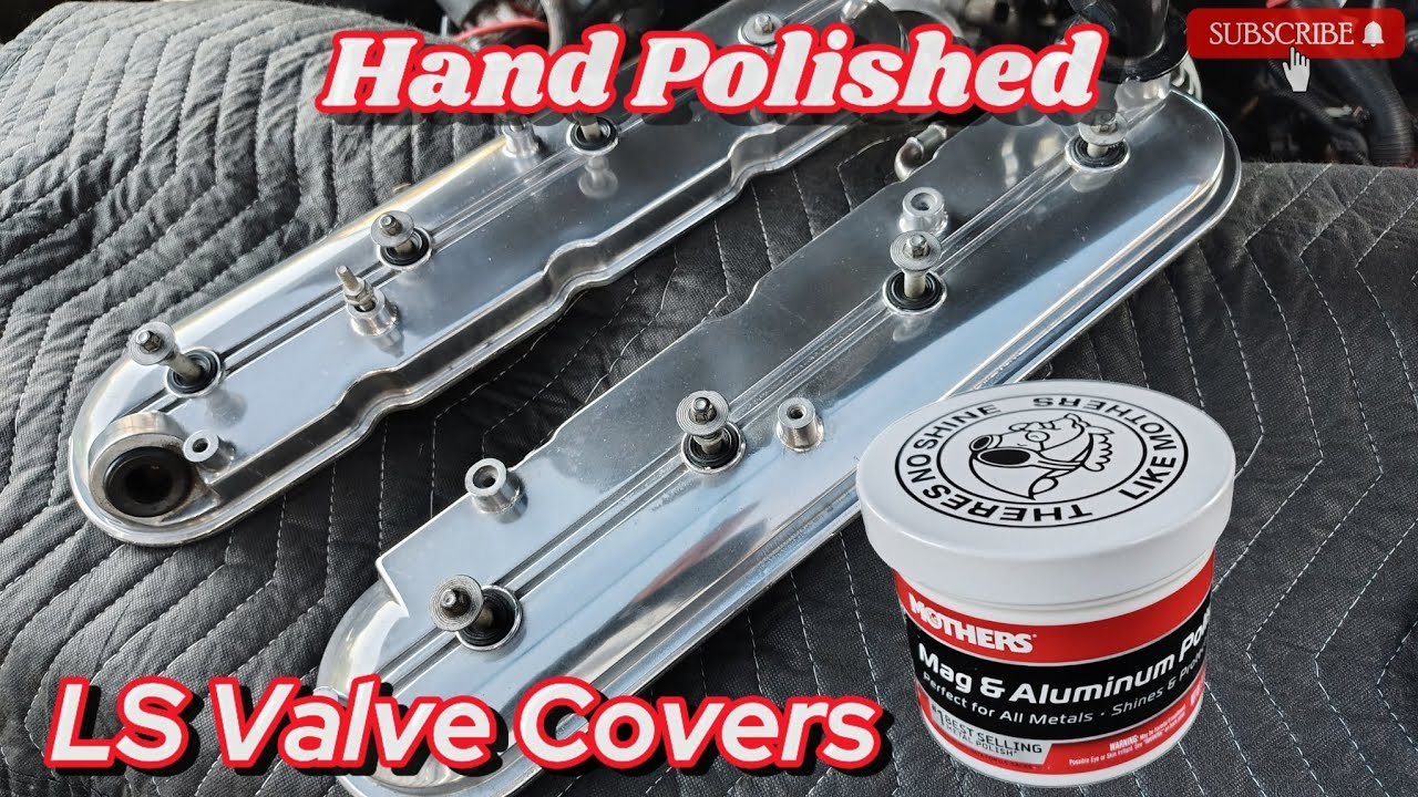 Hand Polished LS Valve Covers Installed / Time Lapse Video - YouTube