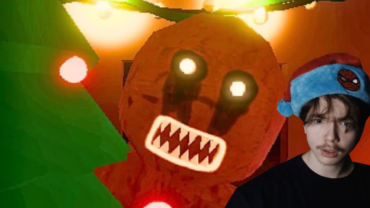 EVIL GINGERBREAD MAN THINK STUFF SWEET!! | #3 Scary Games Christmas ...
