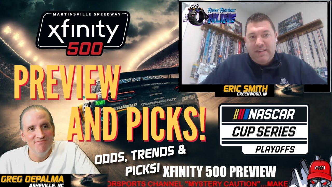 NASCAR Preview Show: Xfinity 500 with analysis, picks & more! - YouTube