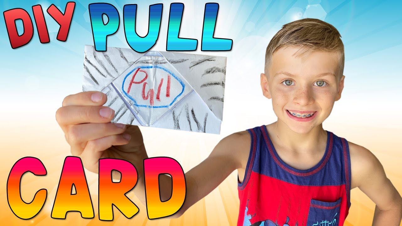 DIY Pull Card with Zac! - YouTube