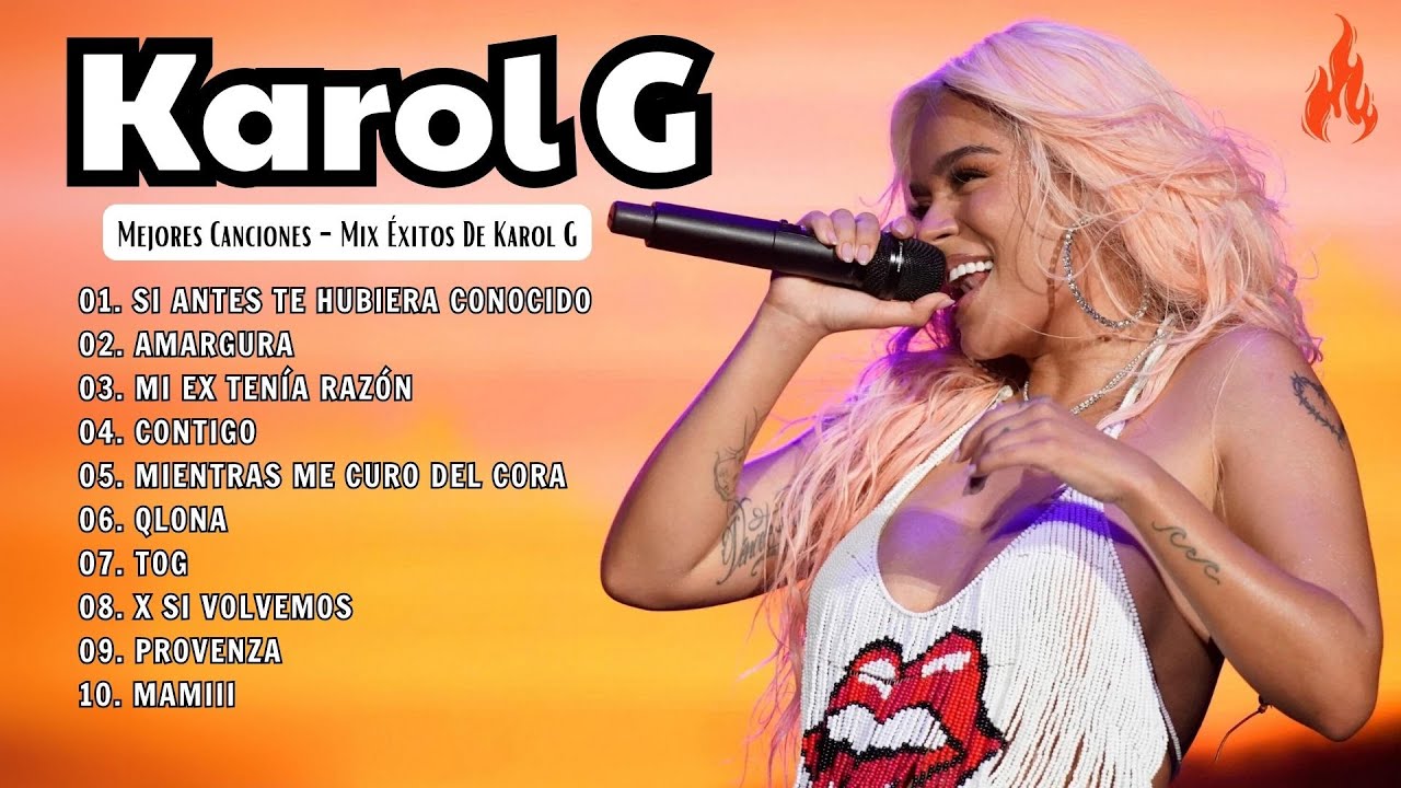 Karol G Grandes Éxitos Mix 2024 - Lo Más Popular de Karol G - Canciones de Karol G - YouTube