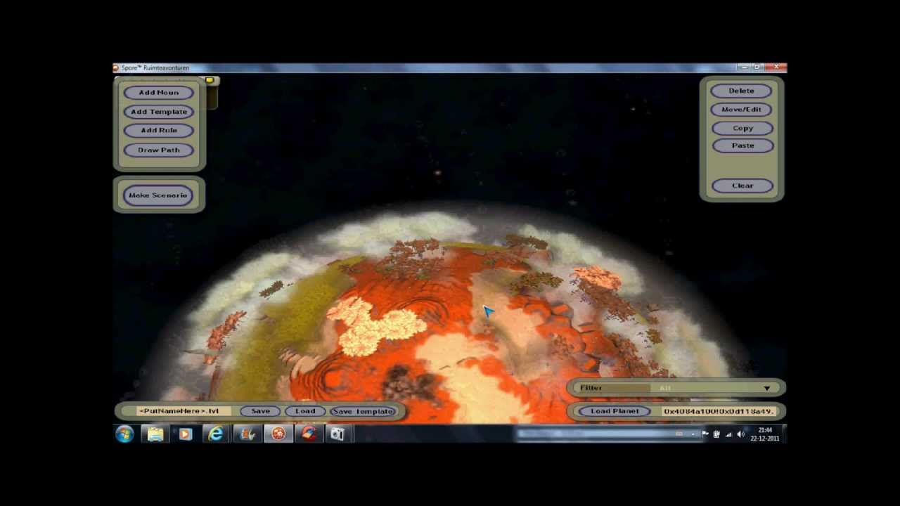 Spore Hidden Level Editor!!! (TV80) - YouTube