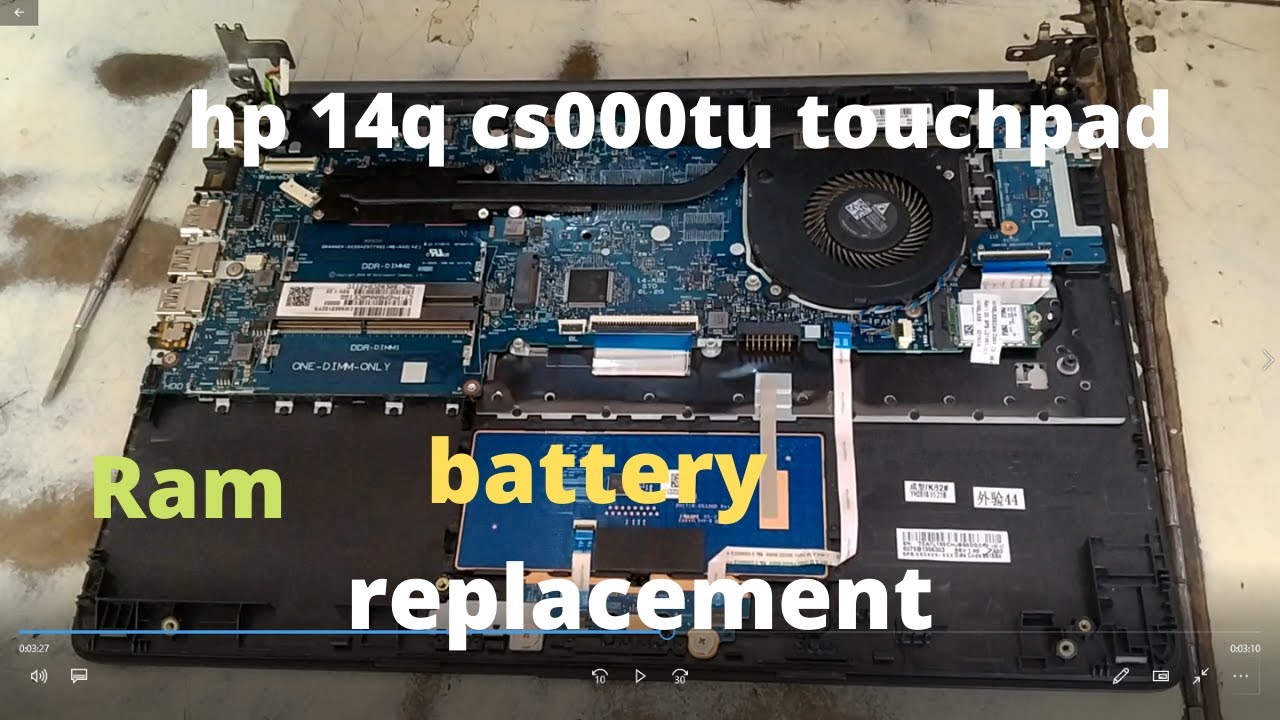hp 14q cs000tu touchpad replacement | HP14q-cs0014tu Disassembly | 14q ...