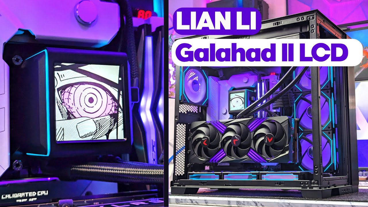 LIAN LI GALAHAD II LCD REVIEW | PERFORMANCE WITH AN LCD SCREEN | RAY TEH STUDIO #gaming #lianli ...