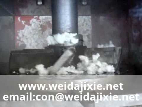 Natural Rubber Granulating Machine - YouTube