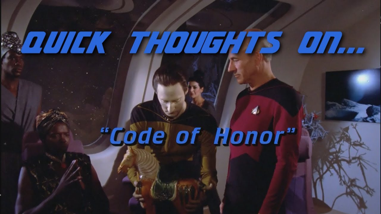 Quick thoughts on... - Code of Honor - YouTube