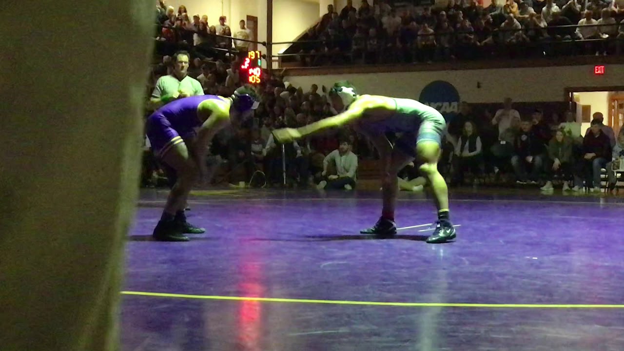 Isaiah Patton (UNI) vs Noah Adams (WV) - YouTube