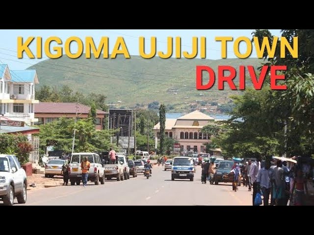 Kigoma Tanzania The Kungwe Mahale Mountains Rise Above Kigoma Region