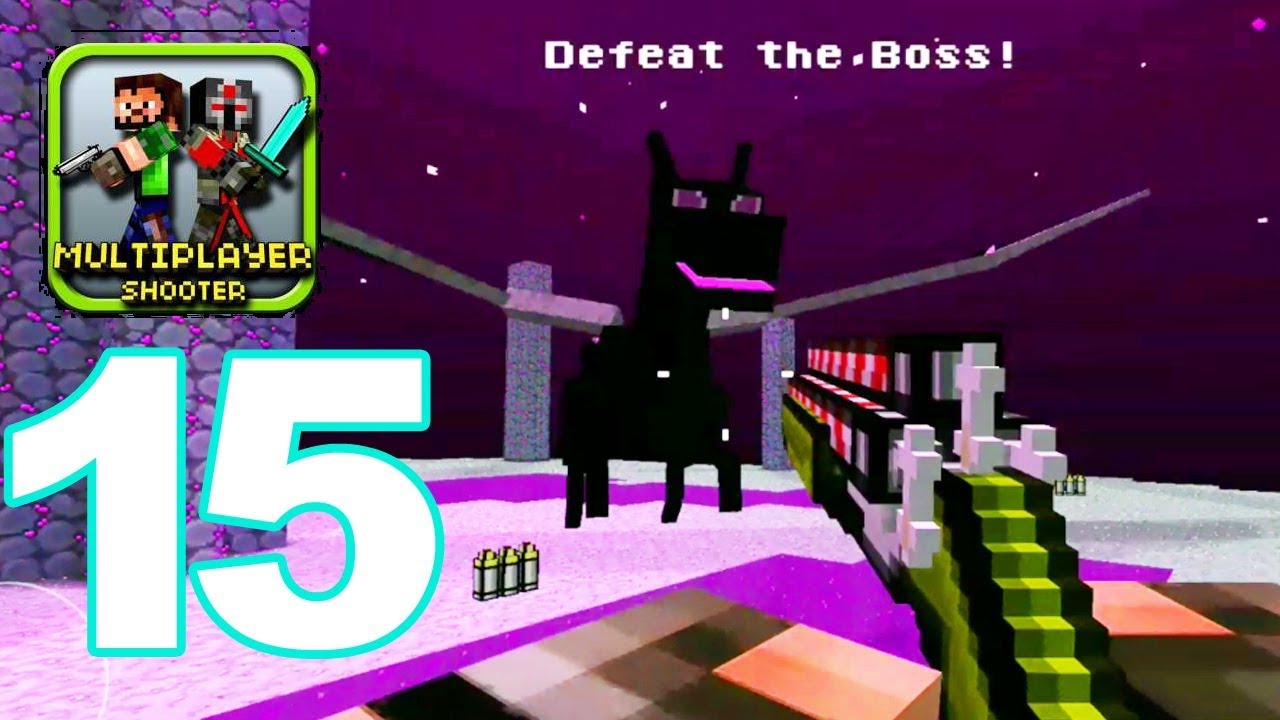 Pixel Gun 3D Old - Gameplay Walkthrough Part 15 - The End (Android ...
