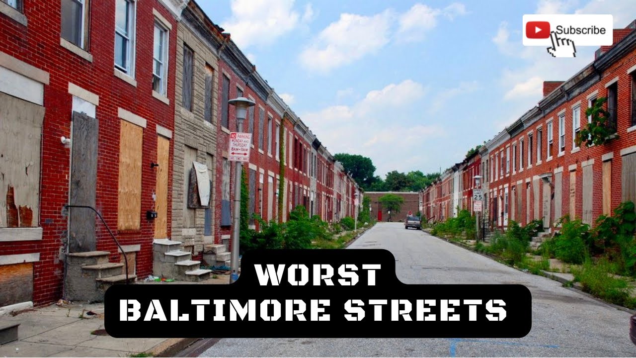 Driving Through Baltimore's Worst Areas - YouTube