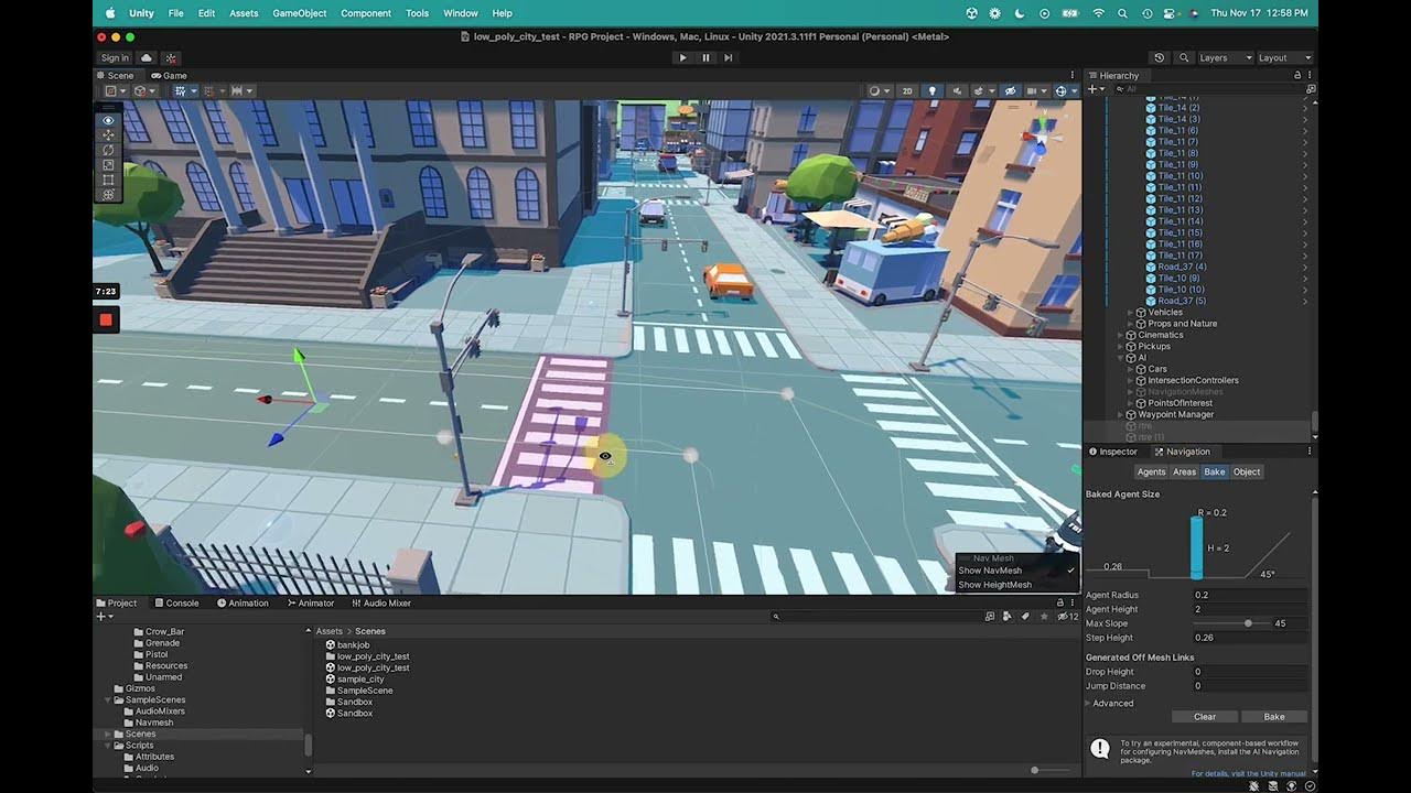 Unity - Pedestrian AI / Handling Crosswalks / Synty Studios Assets ...