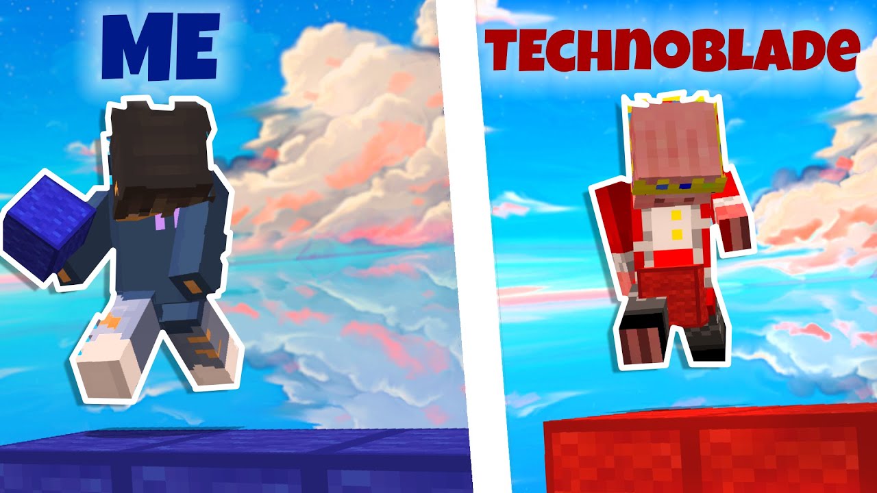 I Recreated Clips of FAMOUS Bedwars youtubers | Technoblade Wallibear ...