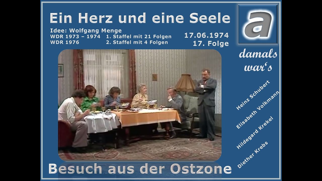 Ein Herz und eine Seele - Besuch aus der Ostzone - YouTube