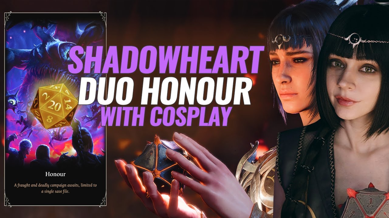 Duo Honour Mode Shadowheart Origin & Cosplay - Act 1 - YouTube