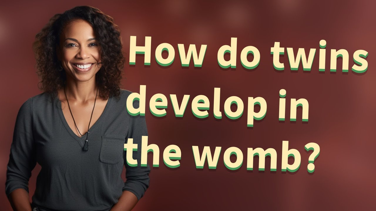 How do twins develop in the womb? - YouTube