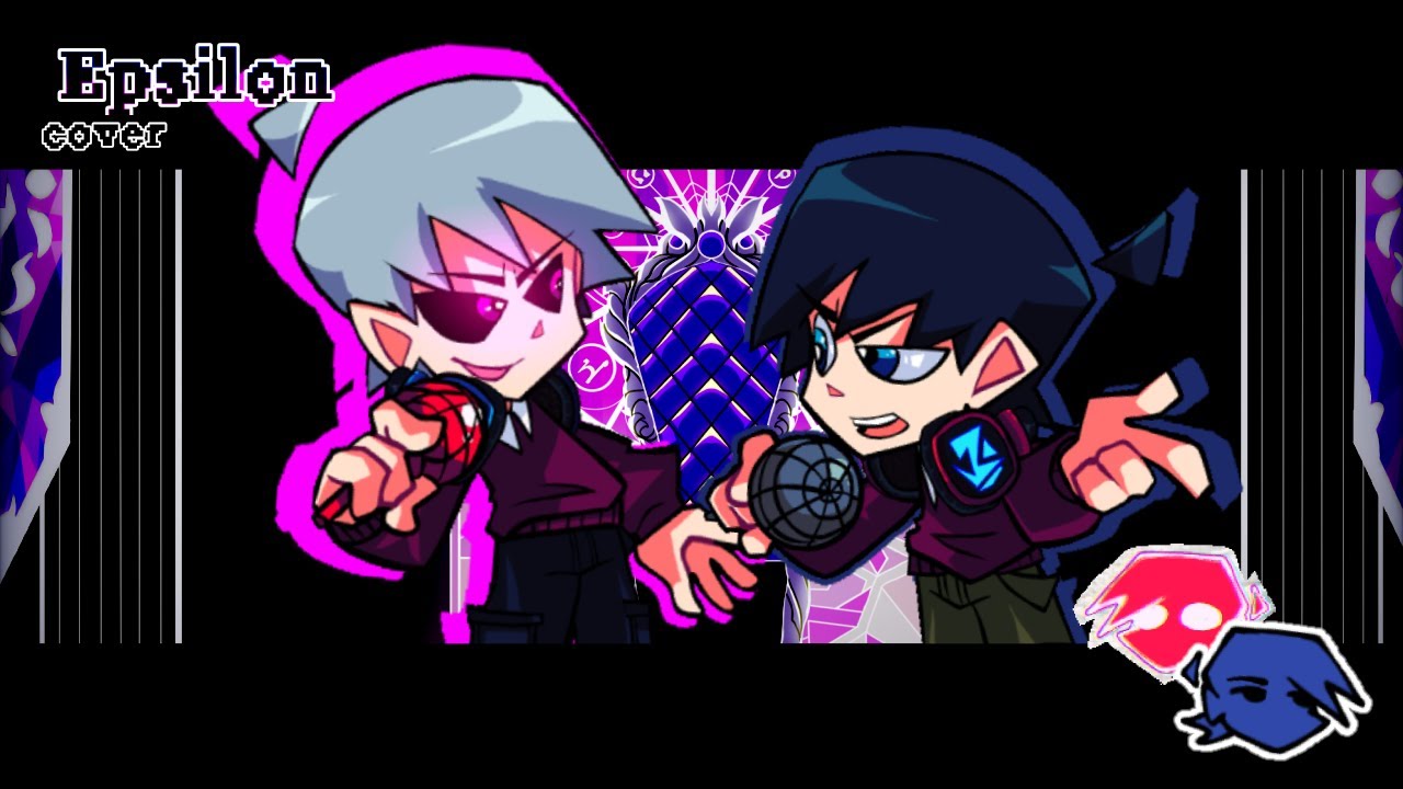 Epsilon(Roundtable mix) but Leahcim and Michael sing it! [FNF EPSILON ...