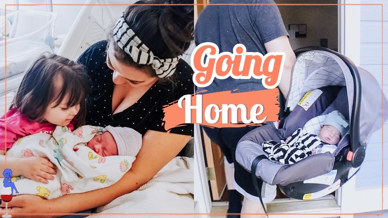 Bringing Newborn Baby Home 2019 / First 24 Hours With A Newborn - YouTube