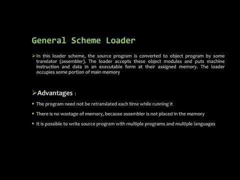 Loader , Compile and go loader ,general scheme loader - YouTube