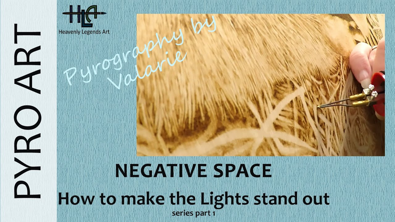 Pyrography: Negative Space Wood Burning. Why is this important for wood ...