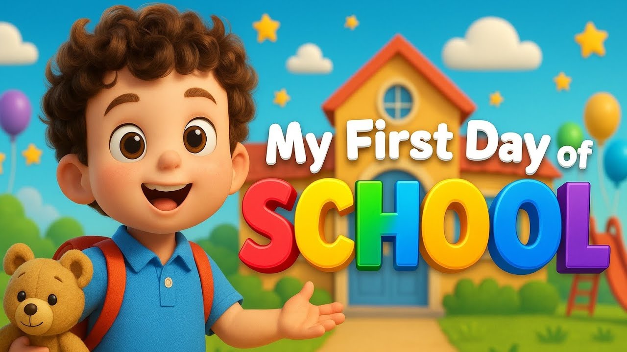 "My First Day at School – A Heartwarming Poem & Fun Song for Kids ...