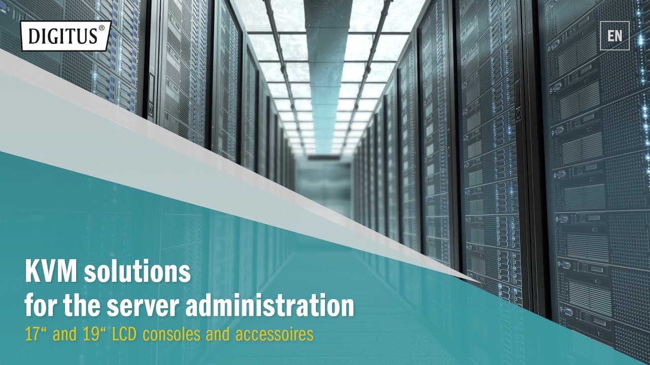 DIGITUS® KVM solutions for the server administration - YouTube