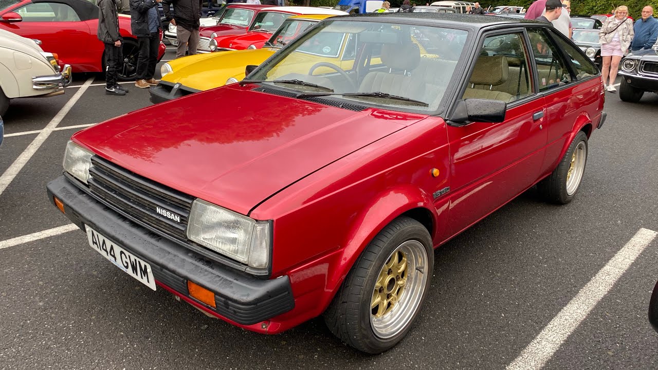 1983 Nissan Datsun Sunny B11 Coupe 1.5 GL (A144 GWM) Humber Bridge ...