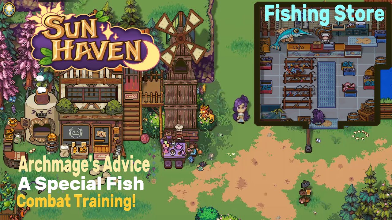 A Special 'Fish' & Combat Training & Fishing Store - SUN HAVEN - 2 ...