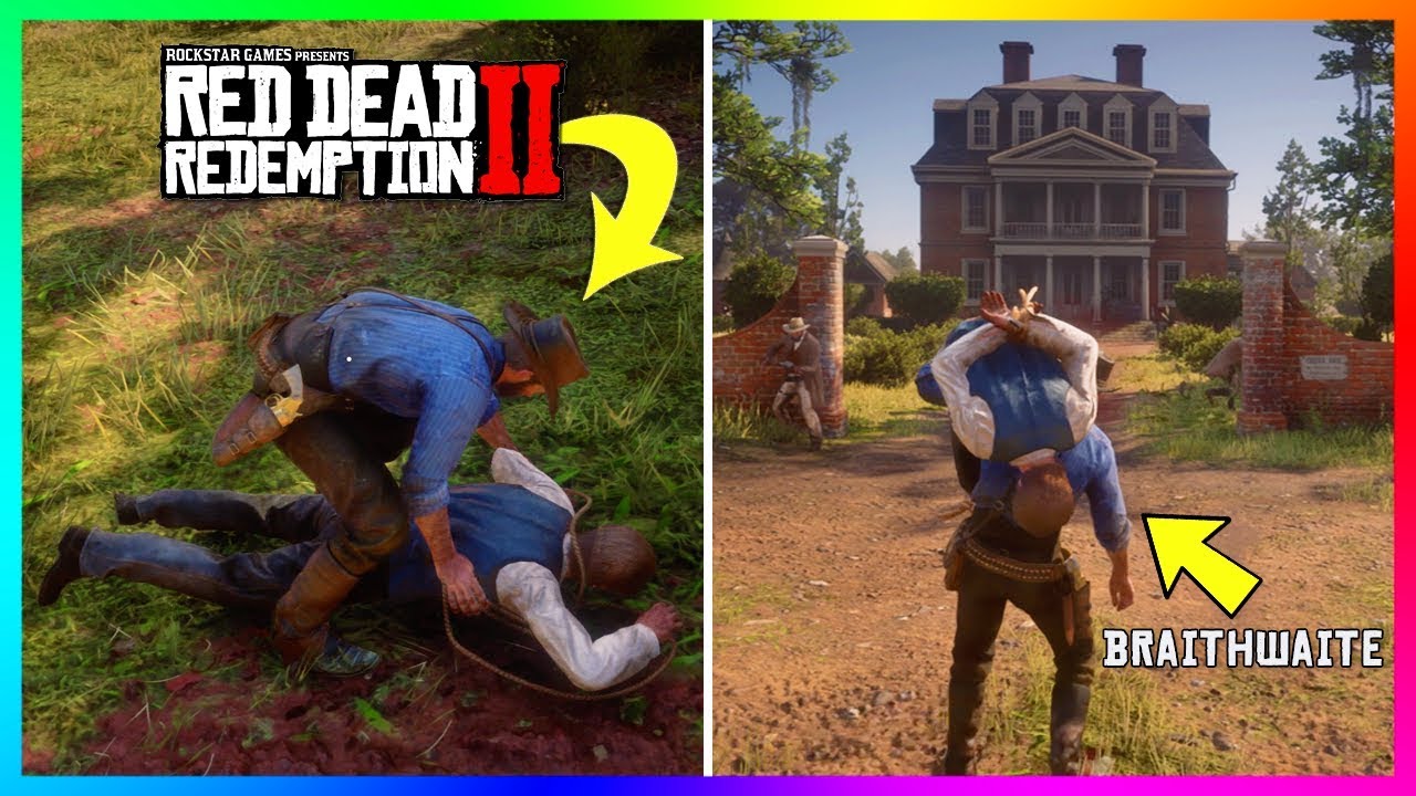 What Happens If You Bring A Braithwaite To The Gray's Mansion In Red ...