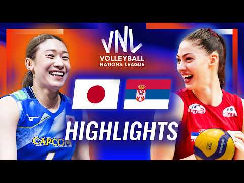 Japan 🇯🇵 vs. Serbia 🇷🇸 - Highlights | Week 2 | Women's VNL 2026