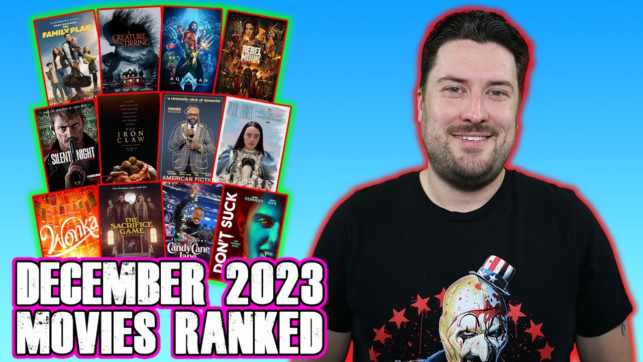 December 2023 Movies Ranked - YouTube