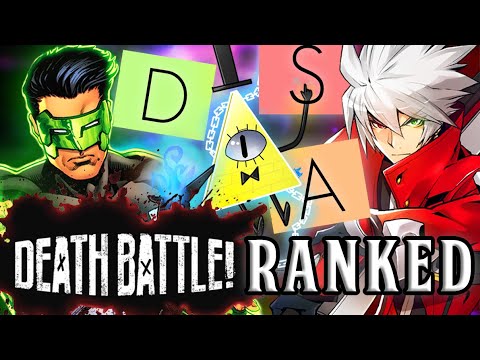 DEATH BATTLE Tier List Rankings! (Matchups, Seasons & More) - YouTube