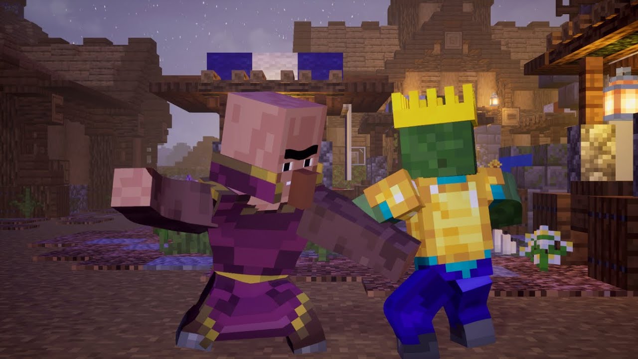 Elite Villager Vs Pillager Life - Minecraft Animation Ep 5 - Part 3 ...
