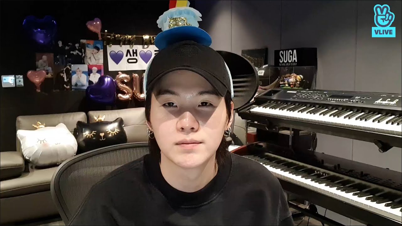 [SUB INDO] BTS SUGA BIRTHDAY VLIVE | SUGA VLIVE BIRTHDAY 2022 - YouTube
