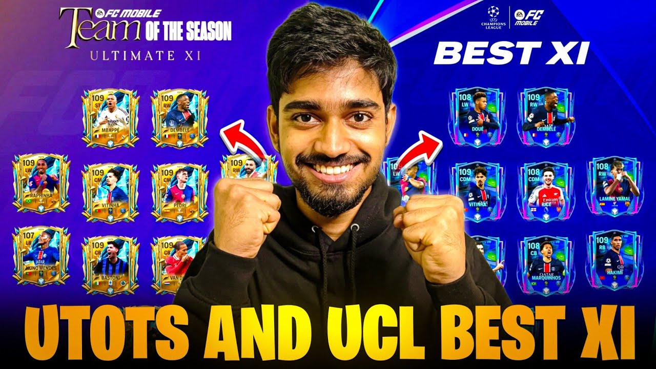 UTOTS & UCL BEST XI is HERE - FC MOBILE - YouTube