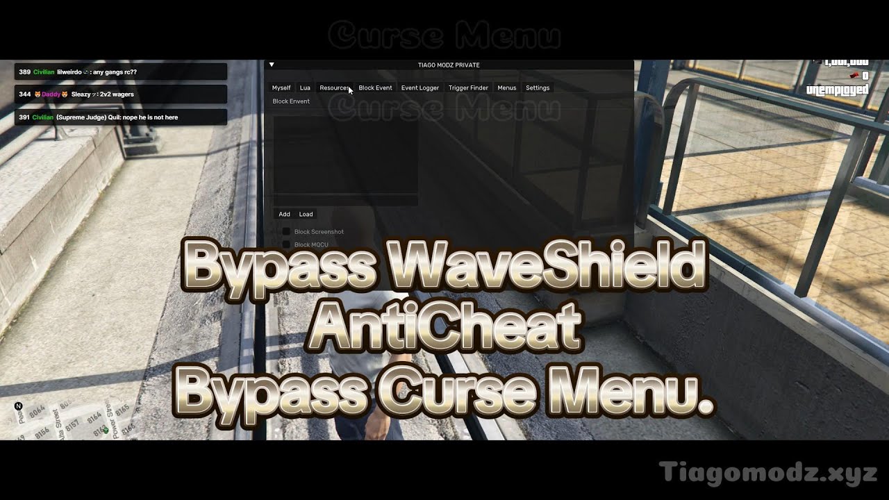 Bypass WaveShield | Curse Menu V2 | Fivem Menu - YouTube