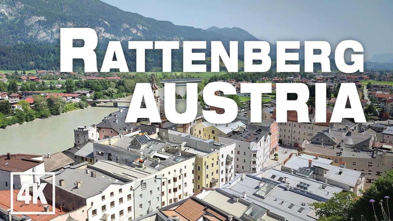 RATTENBERG Austria 2022 • 4K 60fps ASMR Real Time Virtual Walking Tour ...