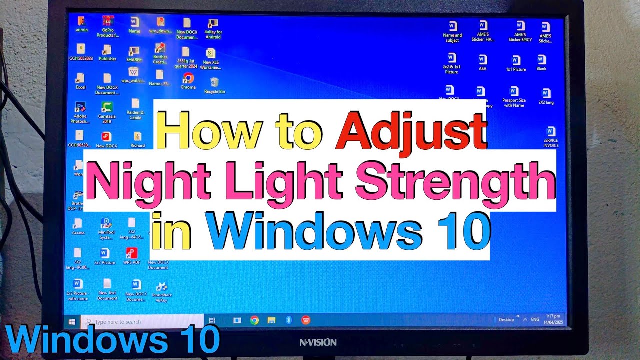 How to Adjust Night Light Strength in Windows 10 - YouTube