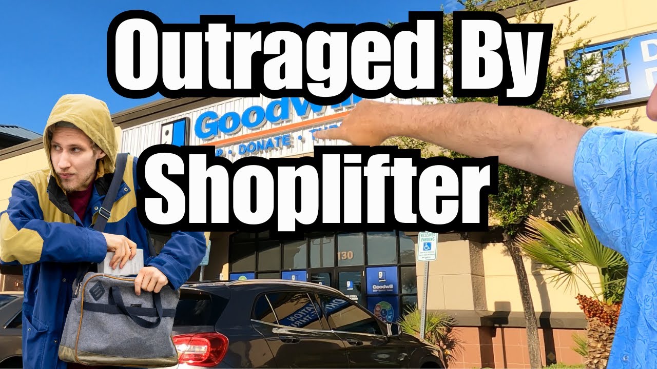 Caught SHOPLIFTING At Goodwill Thrift Store | What Are They Going To Do ...