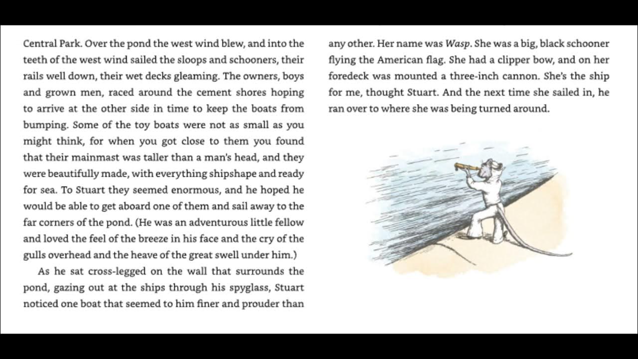 Stuart Little Chapter 6 EB White - YouTube